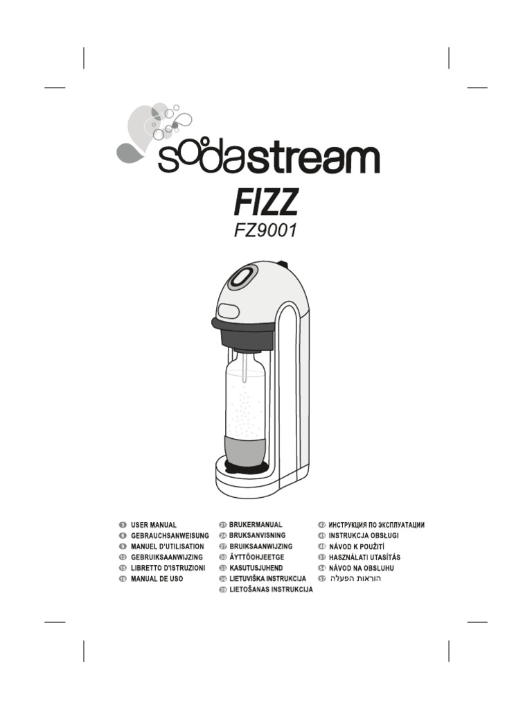 SodaStream Fizz Soda Maker | PDF