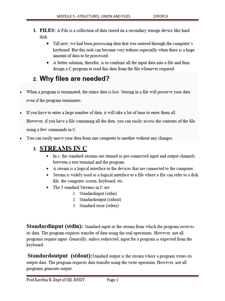 Module5 Files | PDF | Computer File | Data Management