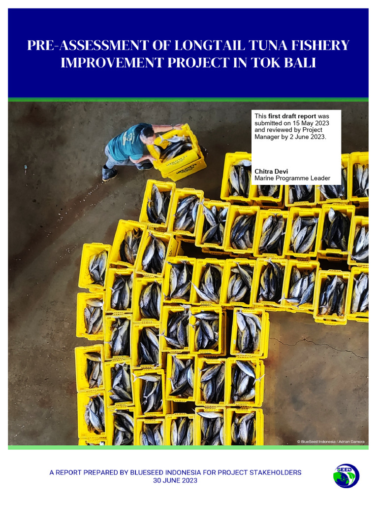 Pre-Assessment of Longtail Tuna FIP Tok Bali - Report (Draft) | PDF