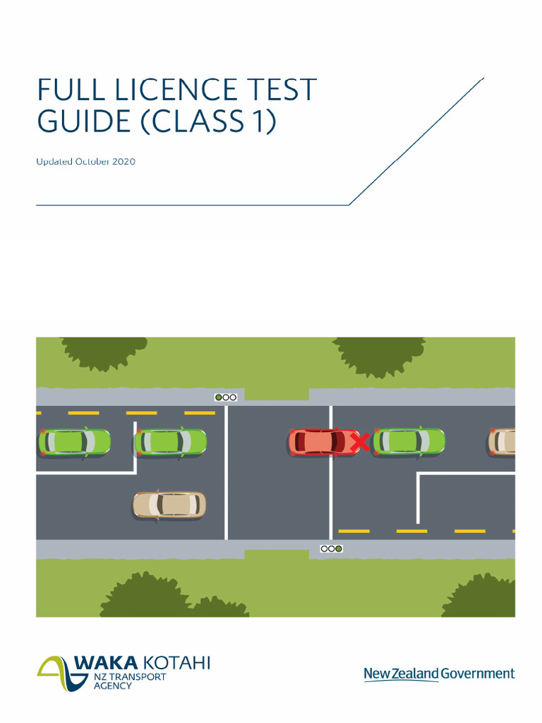 NZ Drivers Full Test Guide | PDF