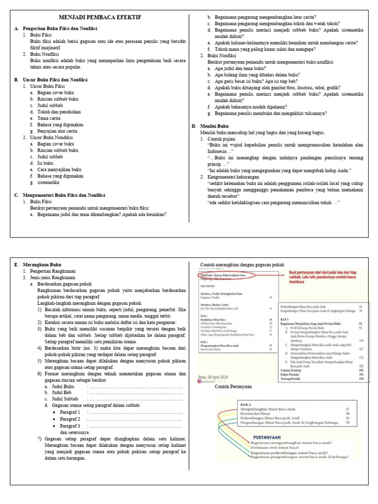 Membaca Efektif: Fiksi vs Nonfiksi | PDF | Kajian Bahasa Asing | Fiksi Umum
