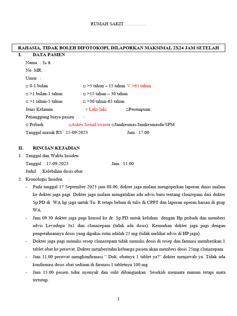 Formulir IKP Kosongan | PDF | Sains & Matematika