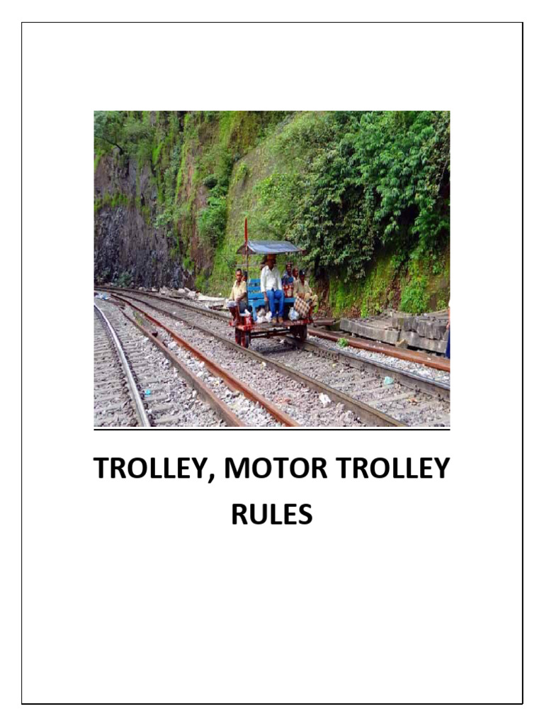 Trolley Rules | PDF