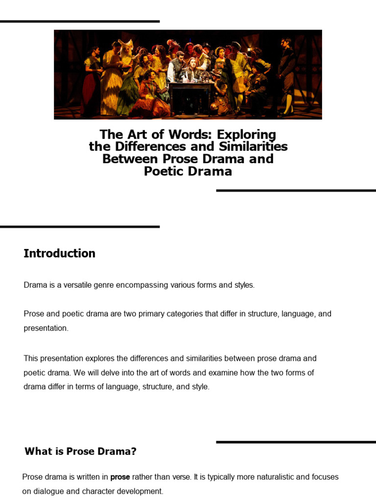 The Art of Words Exploring The Differences and Similarities Between ...