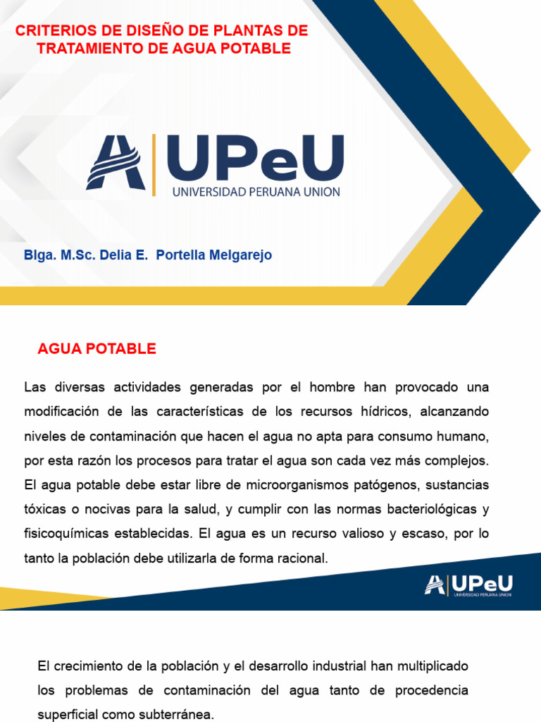 Criterios de Diseño de PTAP | PDF | Agua | Filtración