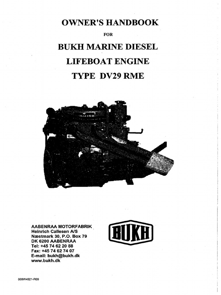 Bukh Dv29rme | PDF