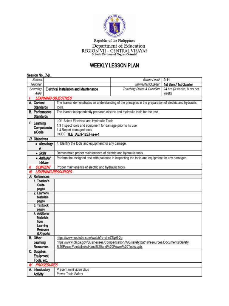 Session 7 9 Eim q1 | PDF | Electrical Connector | Personal Protective Equipment