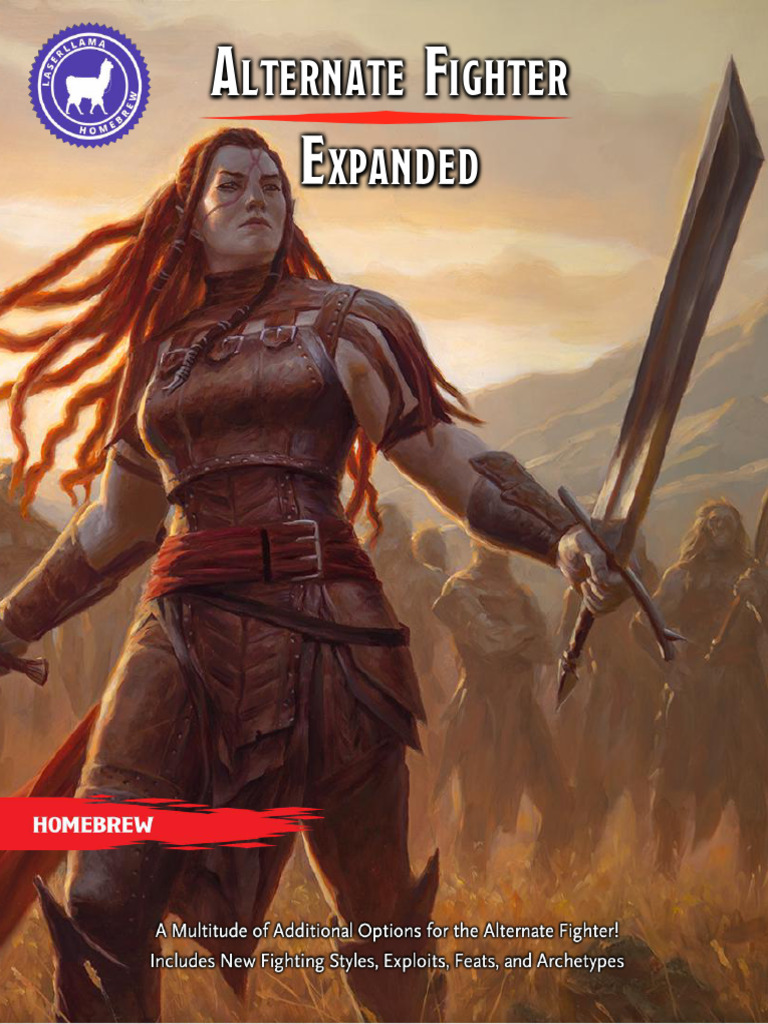 Expanded Options for Alternate Fighter | PDF