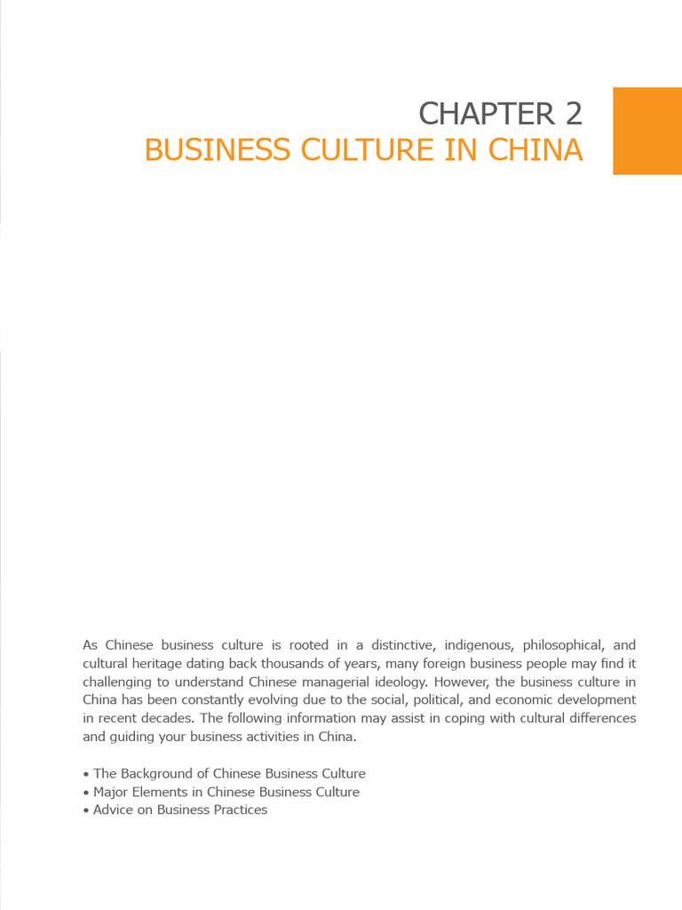 Understanding Chinese Business Culture | PDF | Confucianism | Tao
