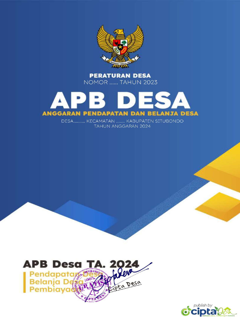 Perdes APB Desa | PDF