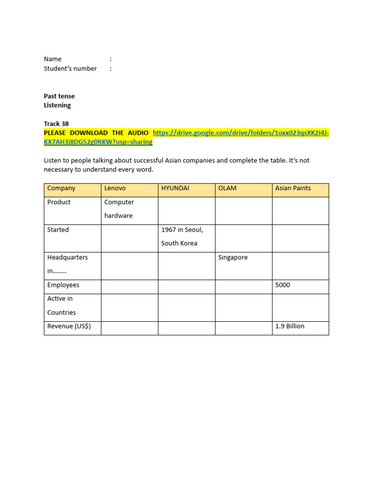 Toeic 2 Meeting 5 | PDF