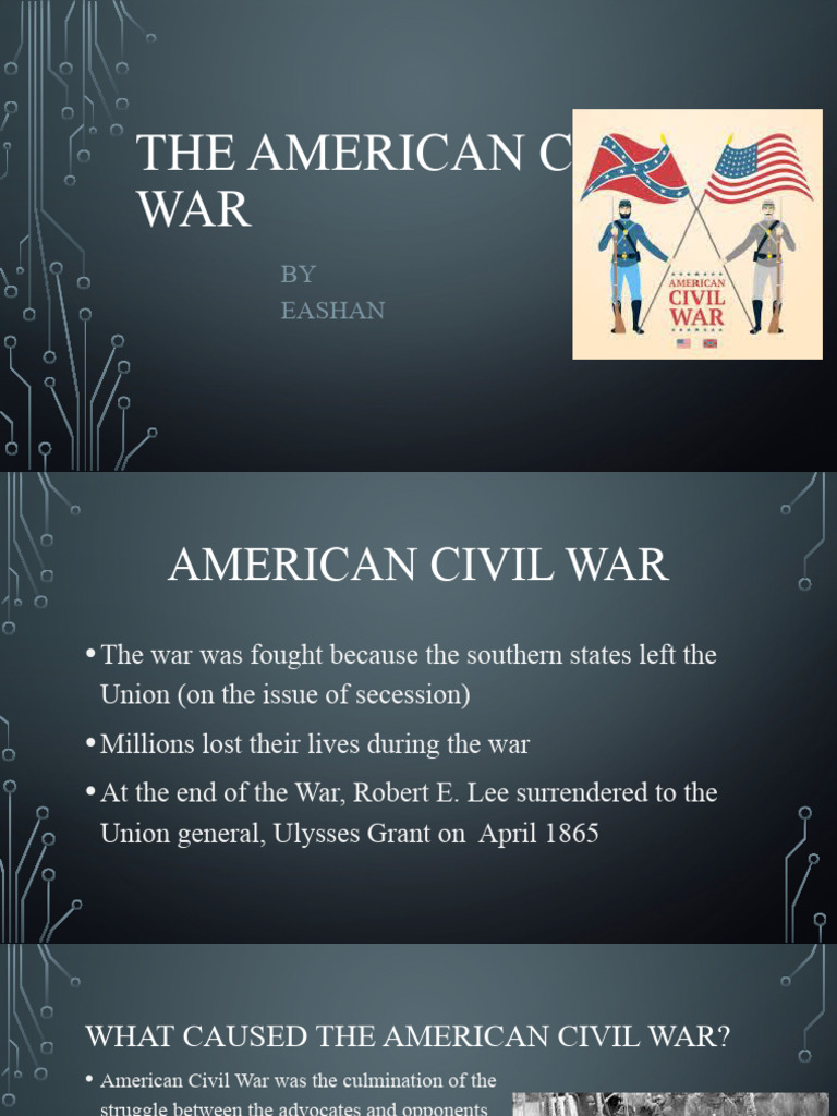 Overview of the American Civil War | PDF | Politics | Travel