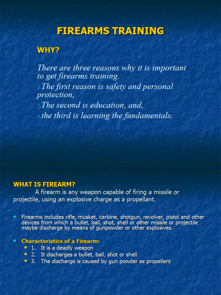 Gun Safety and Handling | PDF | Gun Barrel | Firearms