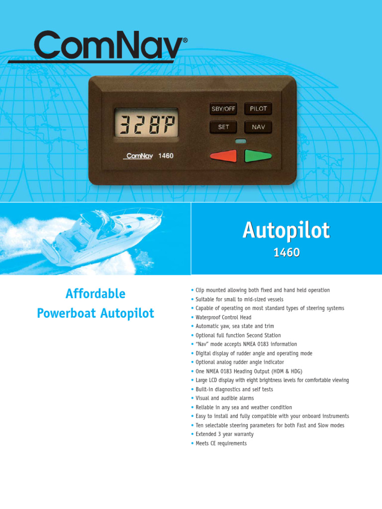 ComNav 1460 Autopilot | PDF