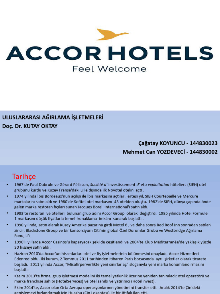 Accor | PDF