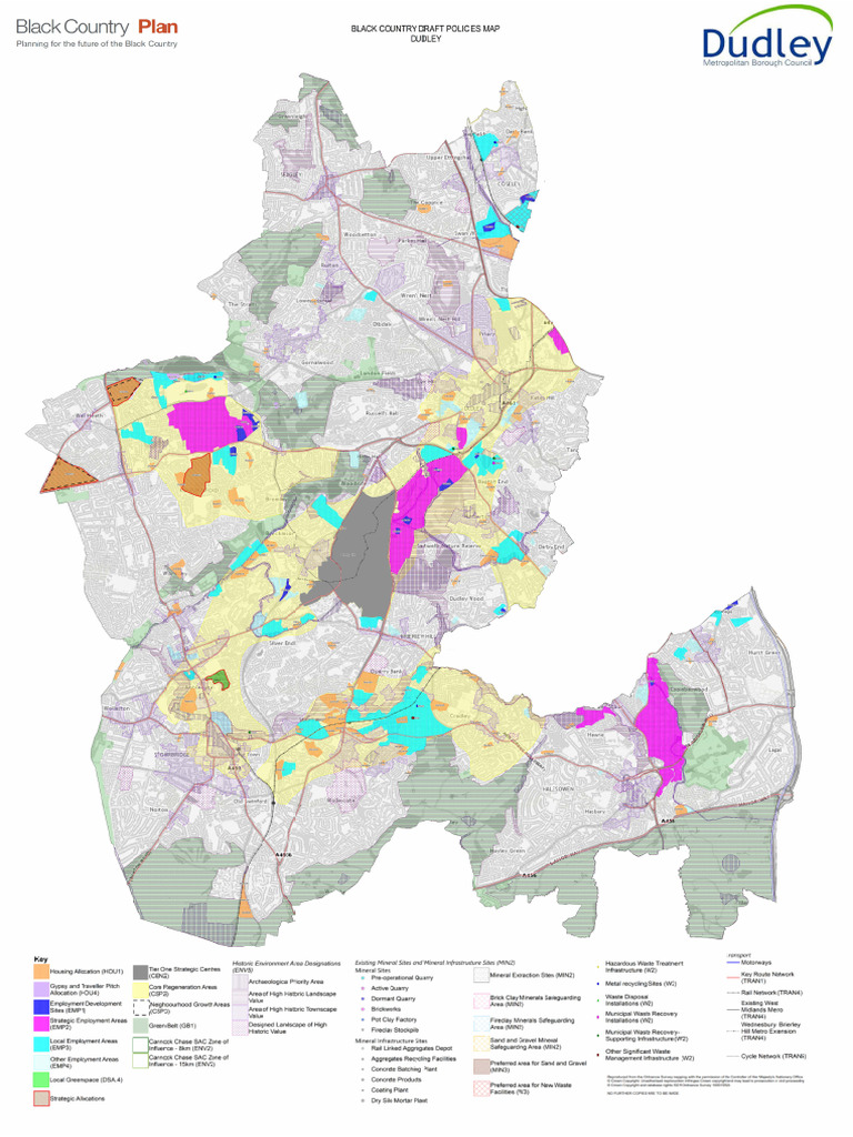 Dudley Draft Policies Map Final | PDF