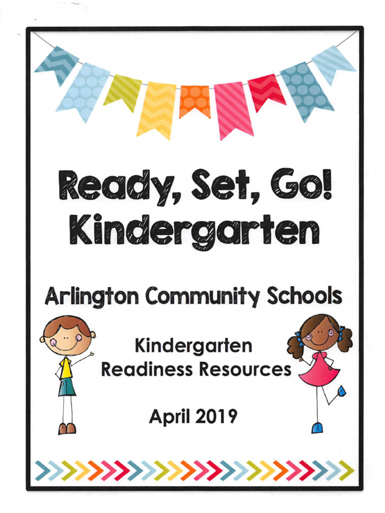 Kindergarten Readiness Resources Packet | PDF