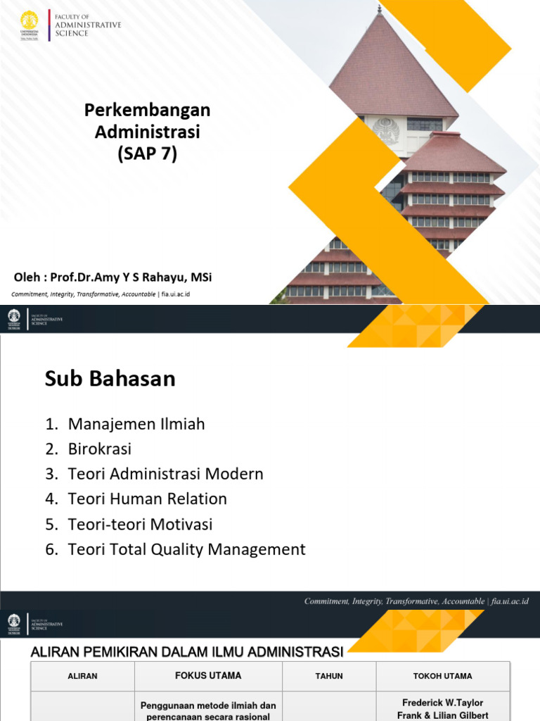 Perkembangan Administrasi (SAP 7) 2022 | PDF