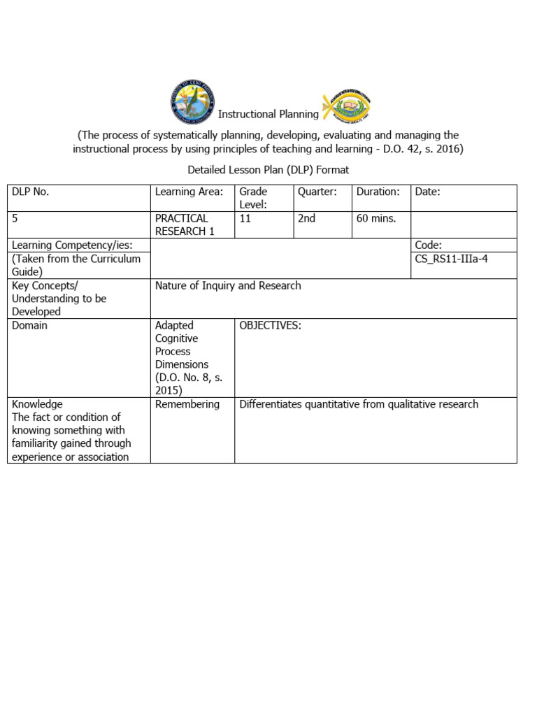 Grade 12 Quantitative Research Guide | PDF | Qualitative Research ...