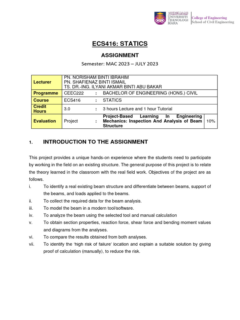 Ceec2223b1 - Poster Assignments | PDF