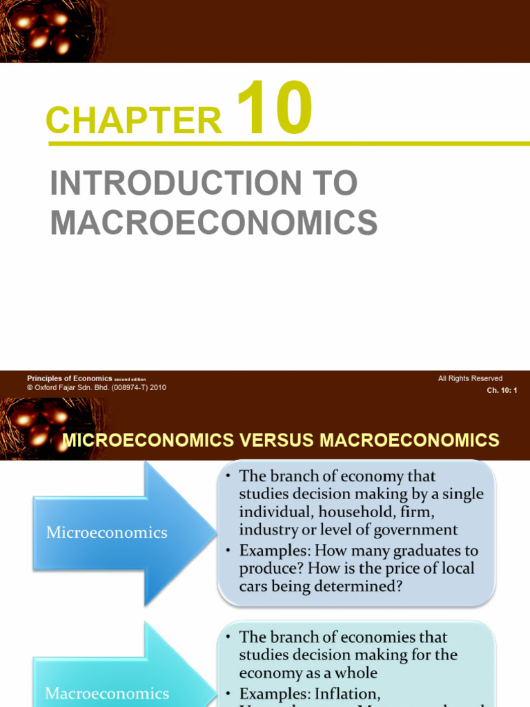 Macroeconomics Objectives | PDF | Economics | Macroeconomics