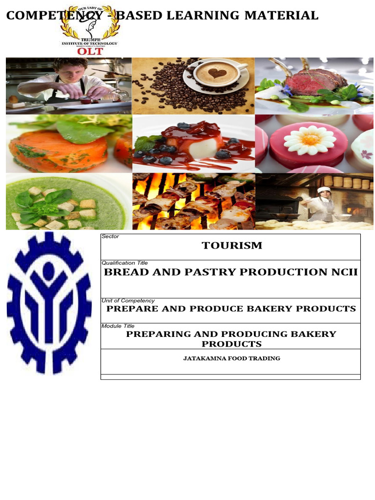 CBLM BPP Prepare and Produce Bakery 1 | PDF | Breads | Baking