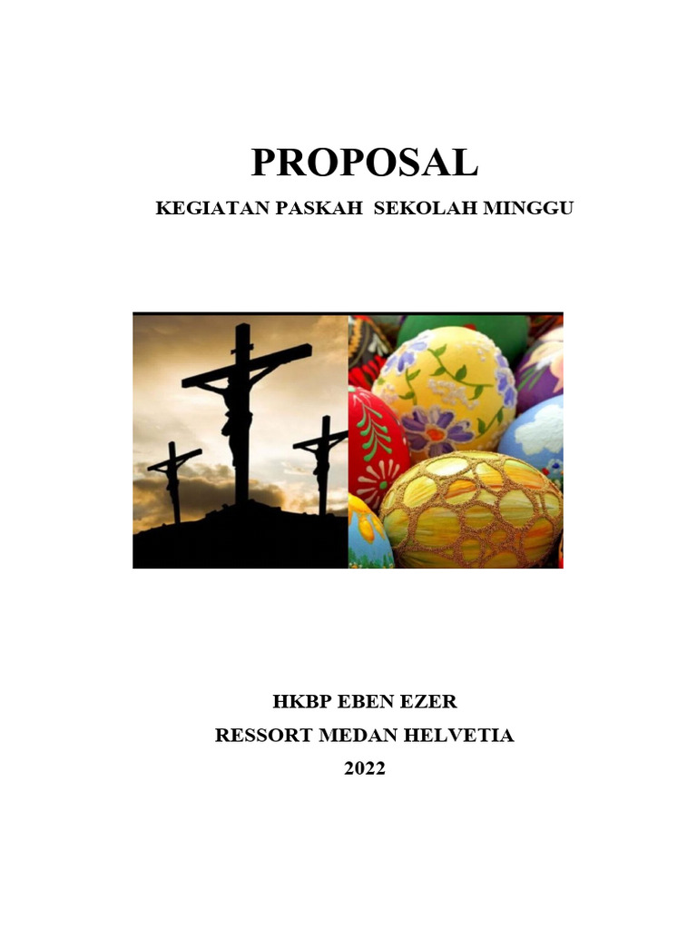 Proposal Kegiatan Paskah Sekolah Minggu | PDF