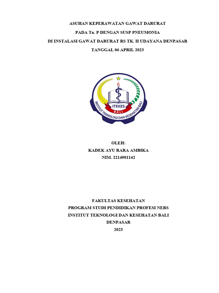 Kadek Ayu Rara Ambika - Gadar Igd | PDF
