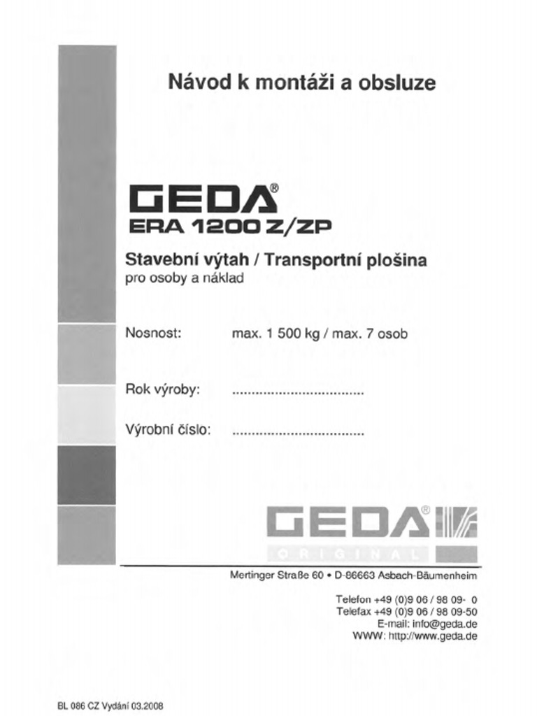 Geda 1200 Z ZP Low PDF