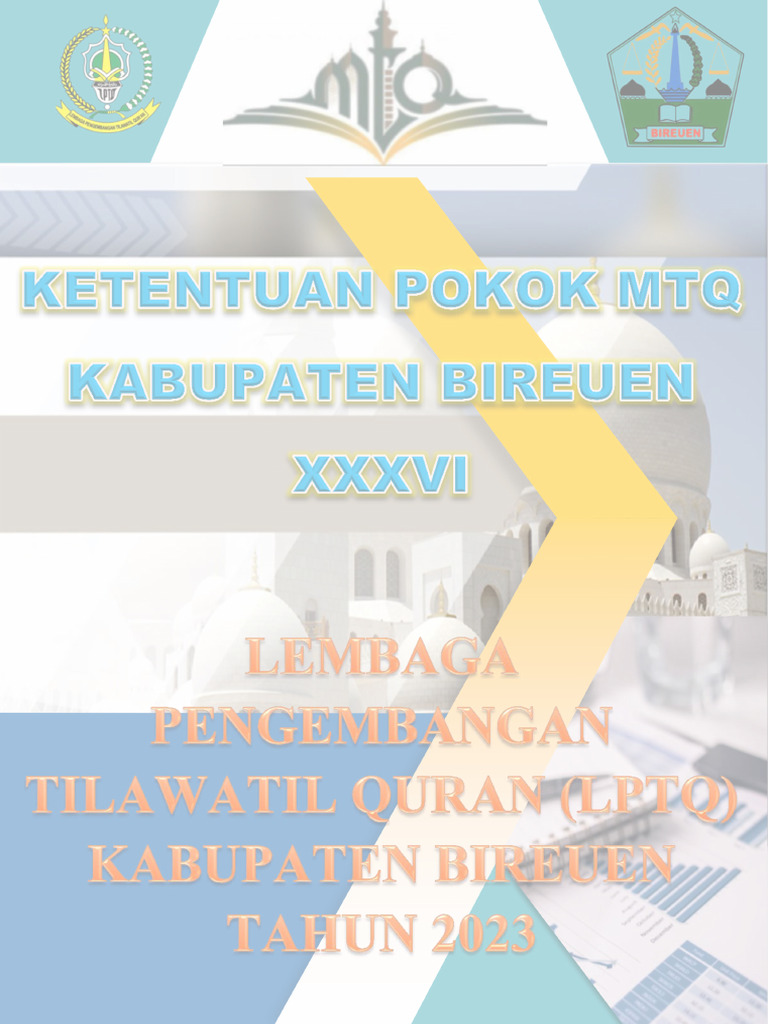 Ketentuan Pokok MTQ 20231 | PDF