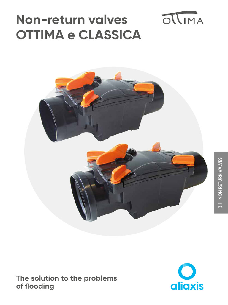 Non-Return Valves for Flood Prevention | PDF | Storm Drain | Sanitary Sewer