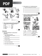 Hello Explorer 1 Unit 1 Test 1 | PDF