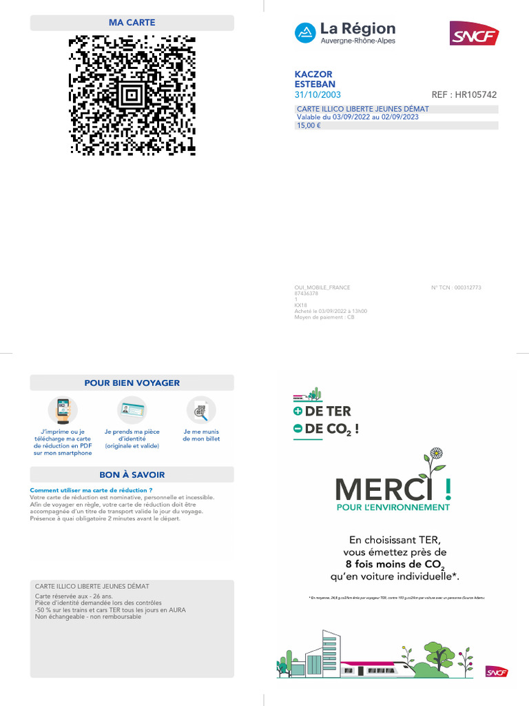 Carte SNCF | PDF