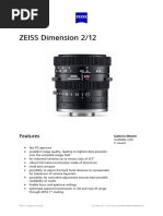 ZEISS AT LISA tri IOL Specifications | PDF | Human Eye | Ophthalmology