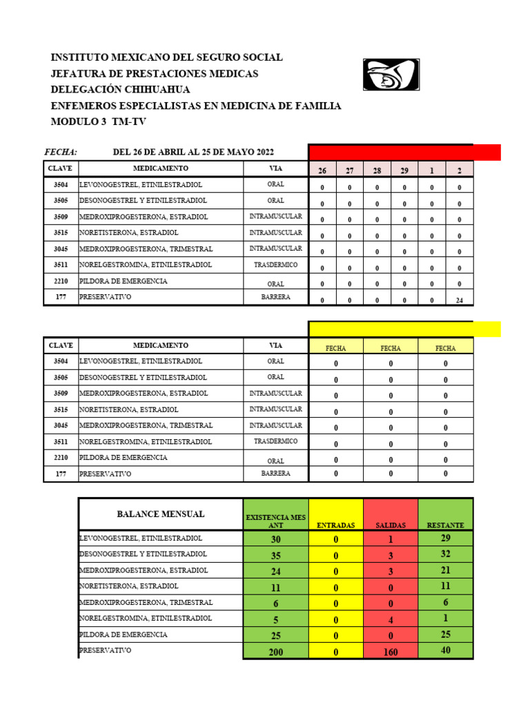 0 Control de Mpf | PDF | Salud pública