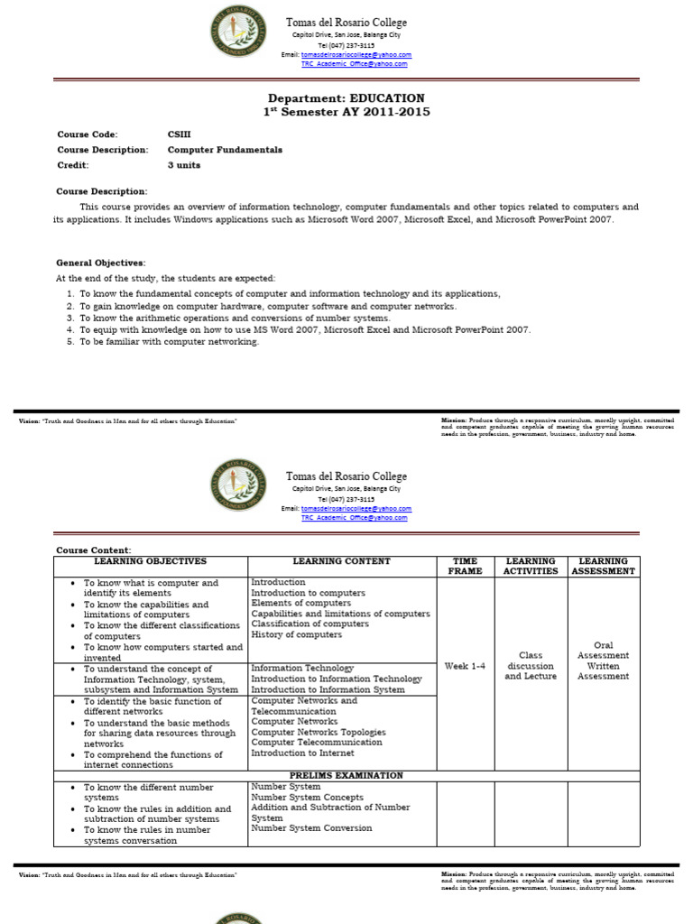 Csiii Computer Fundamentals Download Free Pdf Microsoft Excel
