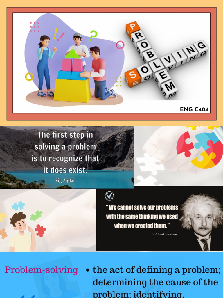 Problem Solving | PDF Problem Solving | PDF