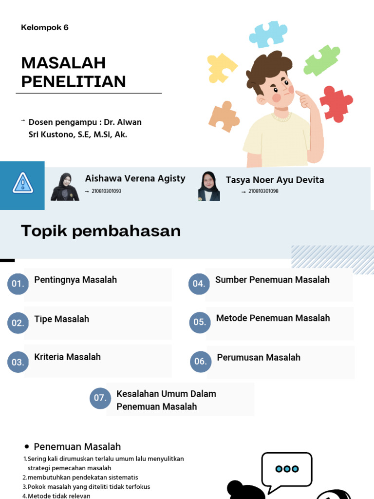 Bab 3 Metopen - Aishawa Dan Tasya | PDF