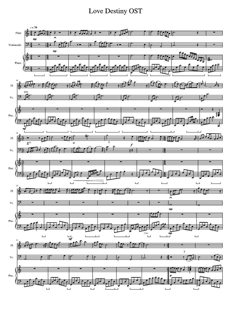Love Destiny Ost总谱 | PDF