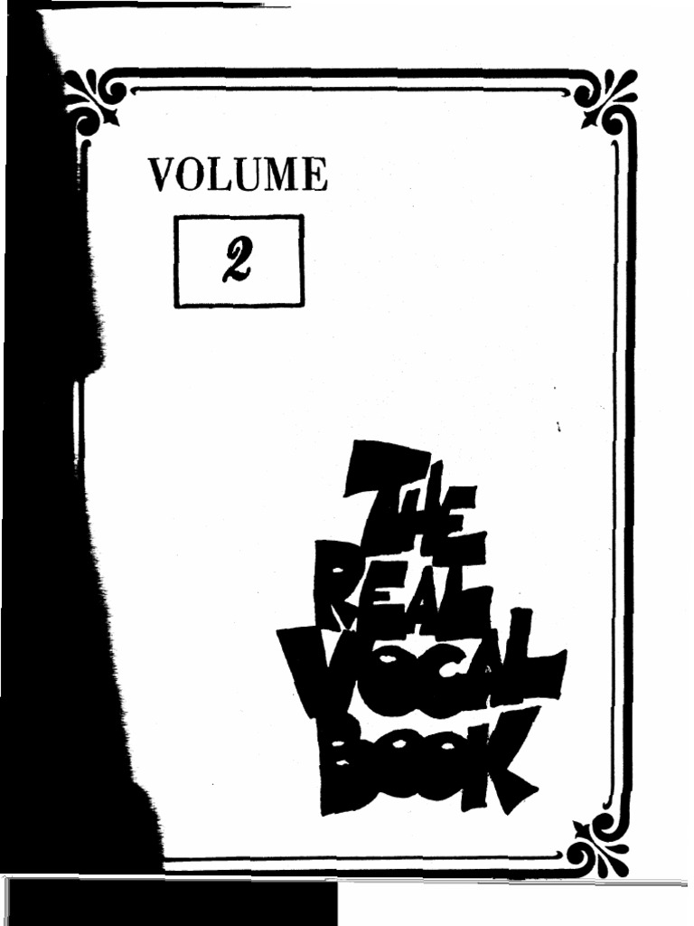 The Real Vocal Book Vol. 2 | PDF