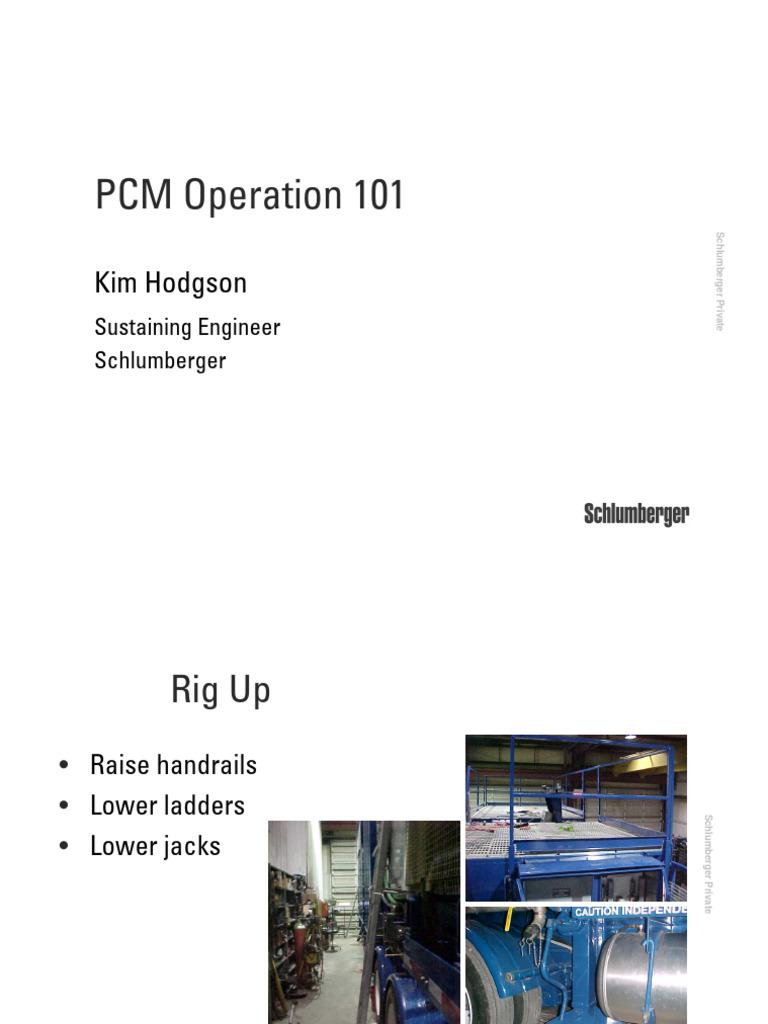 PCM Operation Training Overview | PDF | Valve | Pump