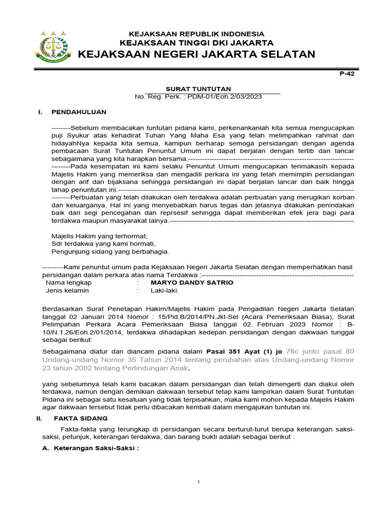 P-42 Maro Dendy | PDF