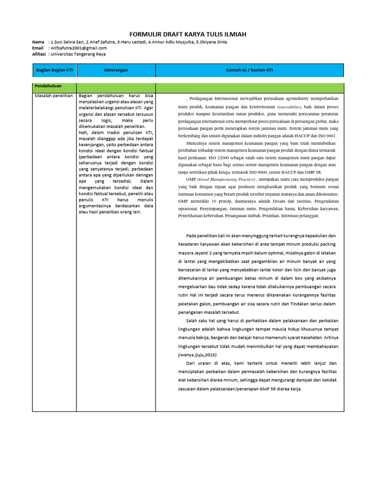 Salinan Tugas KTI KELOMPOK | PDF