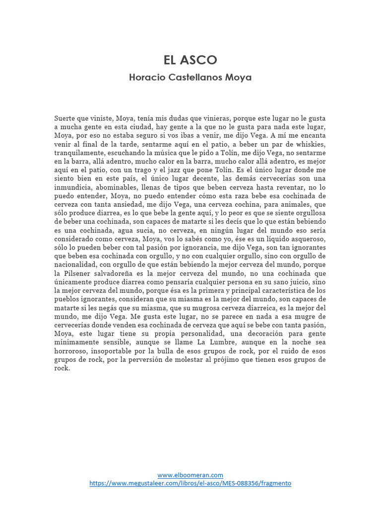 El Asco Adelanto | PDF | Cerveza