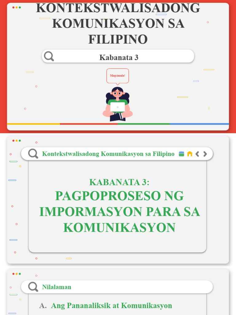 3-Kabanata - KomFil | PDF