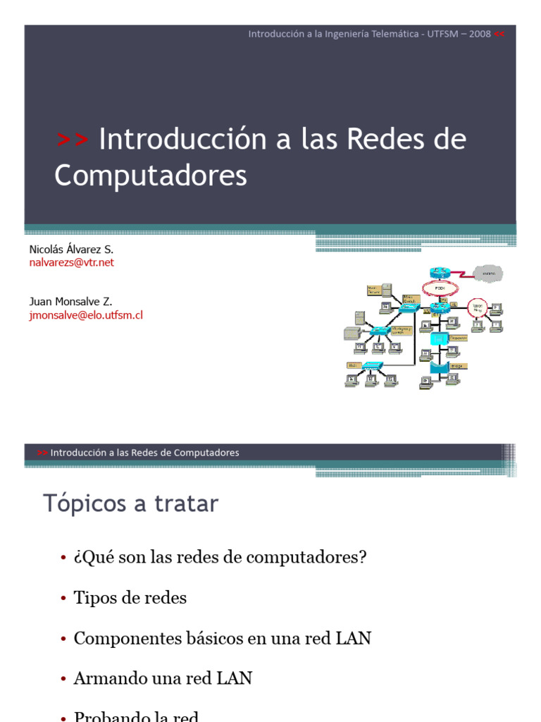 Introduccion A Las Redes de Computadores | PDF