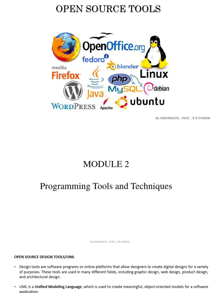 Open Source UML Design Tools Overview | PDF