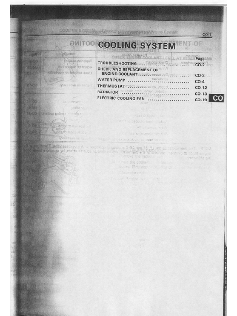04 Cooling System | PDF
