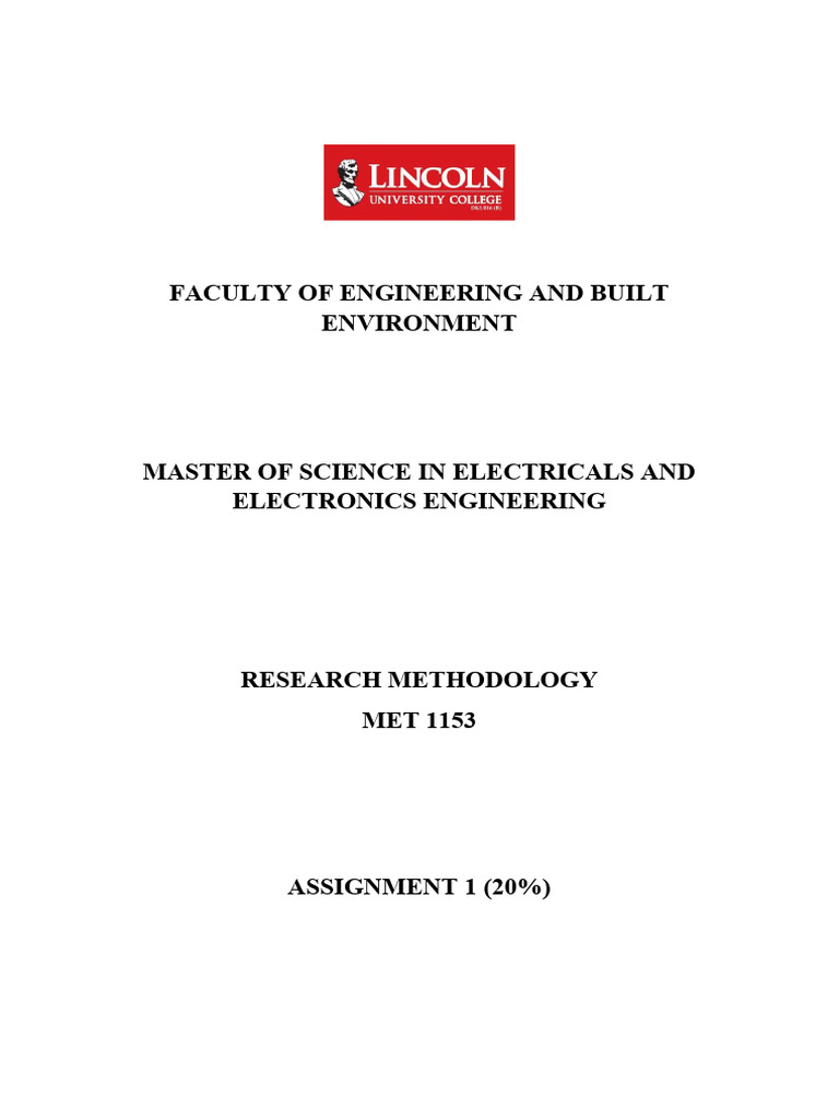 Electrical Engineering Research Topics Guide | PDF