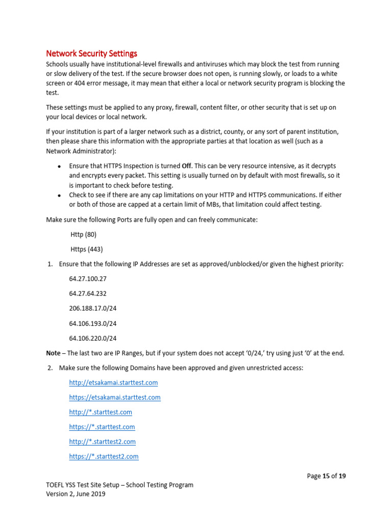 Network Settings | PDF | Computer Network | Firewall (Computing)